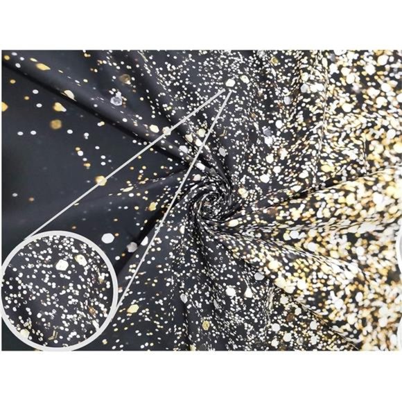 Party Supplies | 7x5ft Gold Backdrop Glitter Backdrop Gold Spots Bokeh ...
